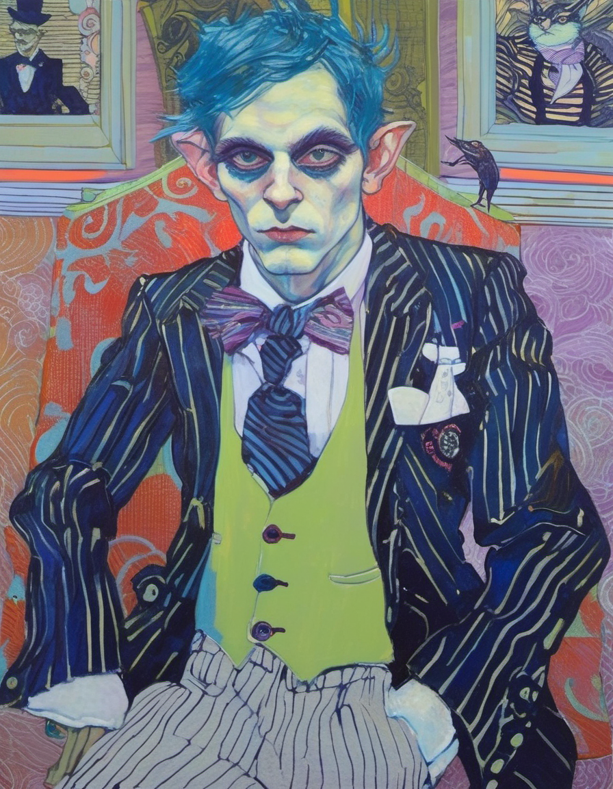 An AI image (Goblin) in the style of Hope Gangloff - StableGenius.ai