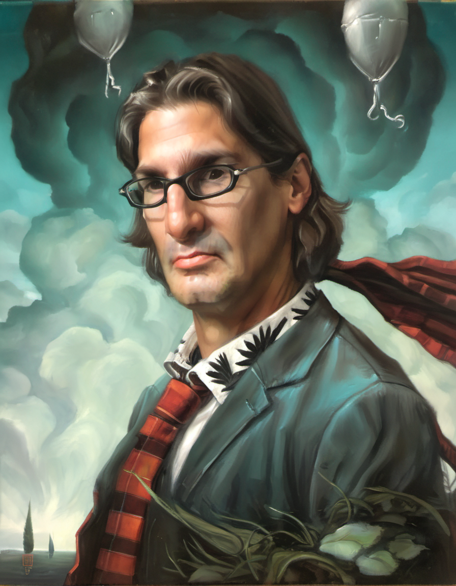 An AI image (Brian Despain) in the style of Jean-René Dufort ...