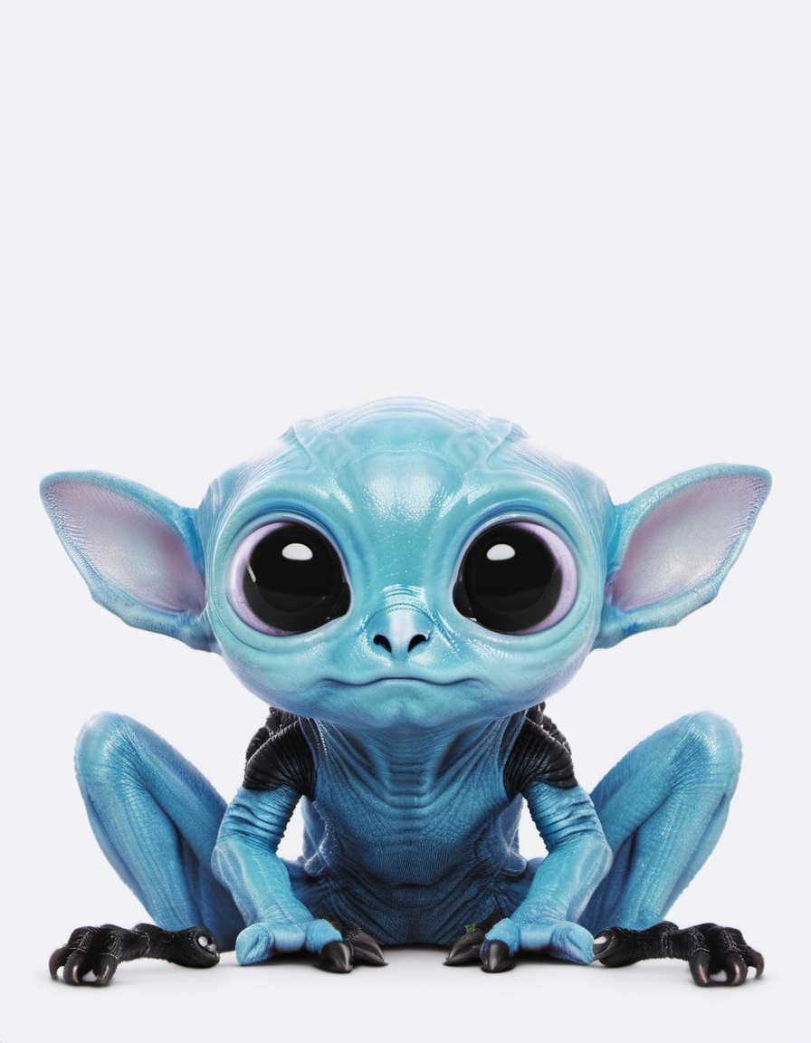An AI image (Baby Alien) in the style of Telus Ads - StableGenius.ai