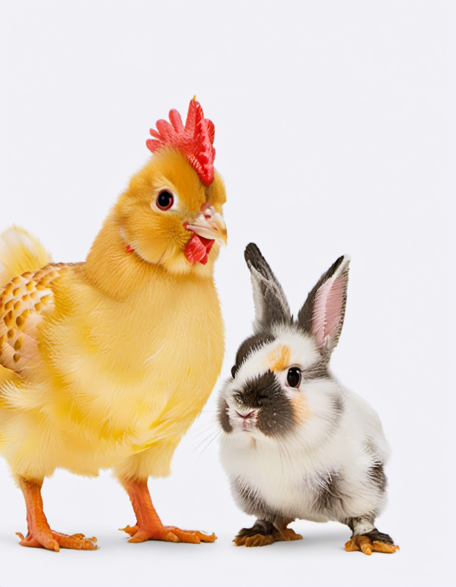 An AI image (Easter Rabbit) in the style of Telus Ads - StableGenius.ai