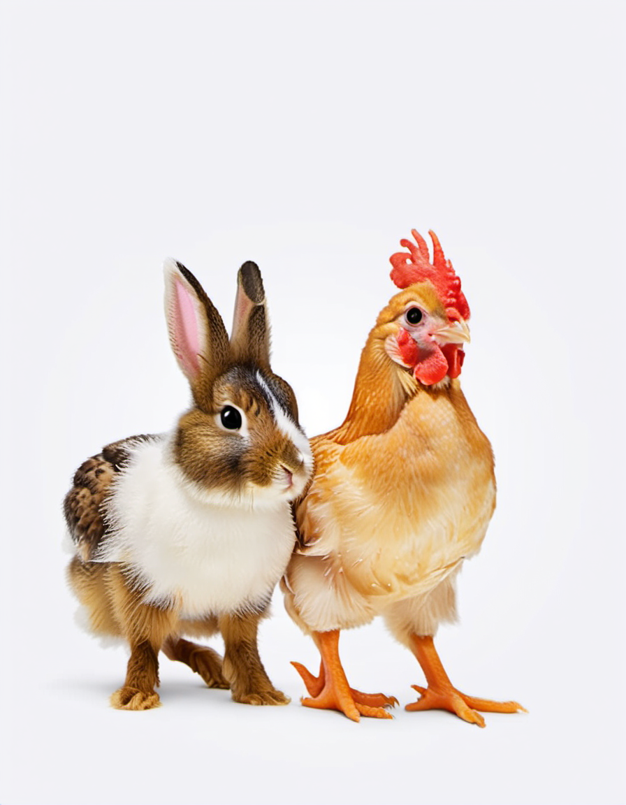 An AI image (Easter Rabbit) in the style of Telus Ads - StableGenius.ai